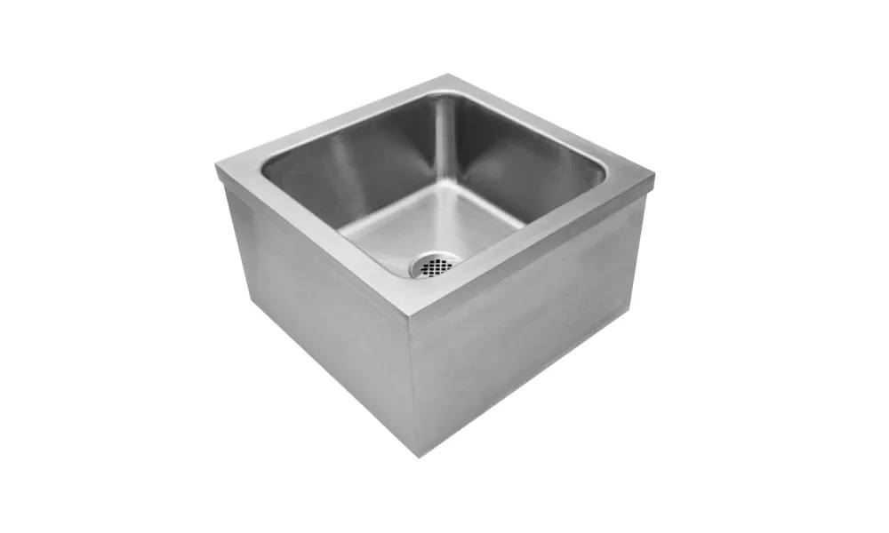 Floor Mop Sink 22x19 Inch Stainless Steel Commercial Mop Sink - Single ...