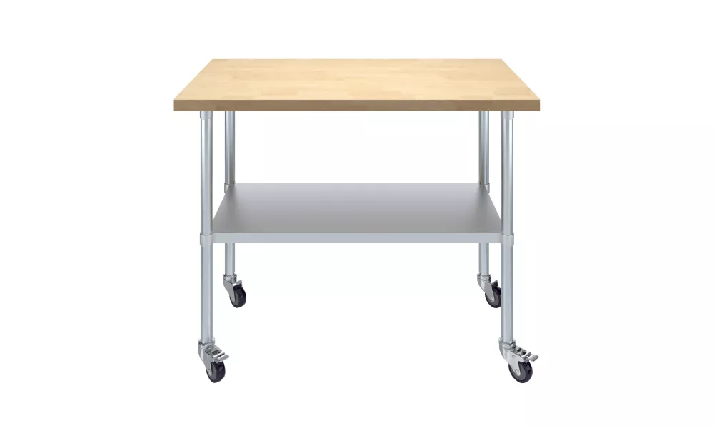 Maple top work table store