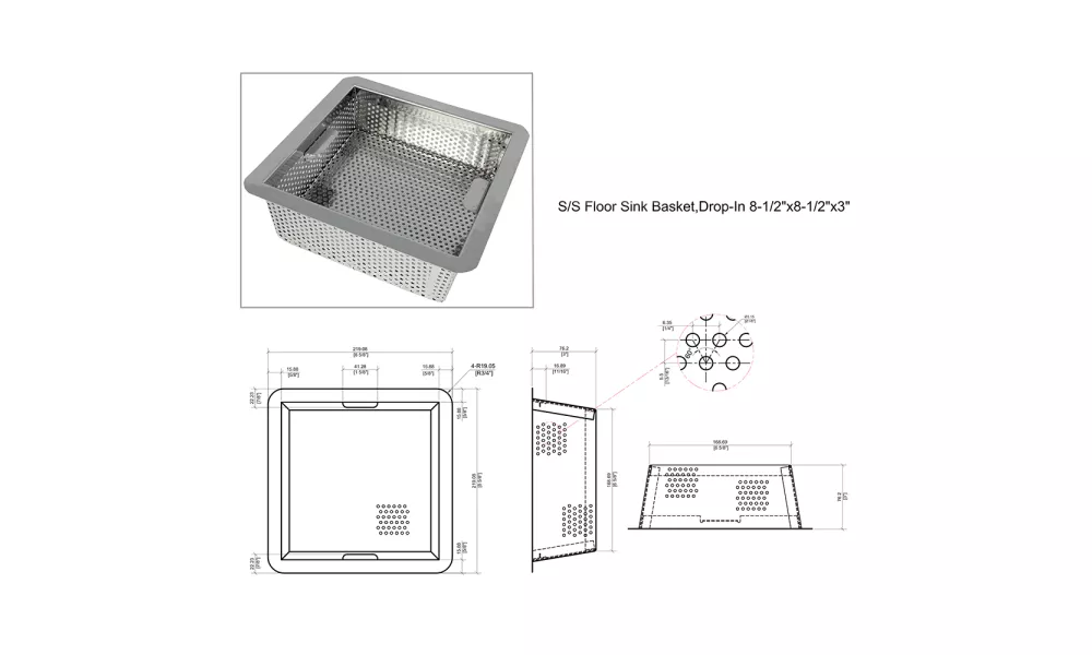 Restaurant Floor Drain Strainer Commercial Kitchen Floor Drains