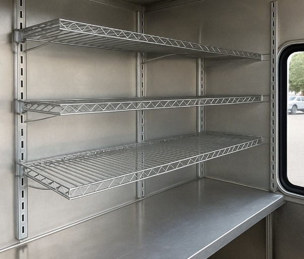 Food Truck Shelving Options: Maximize Your Space